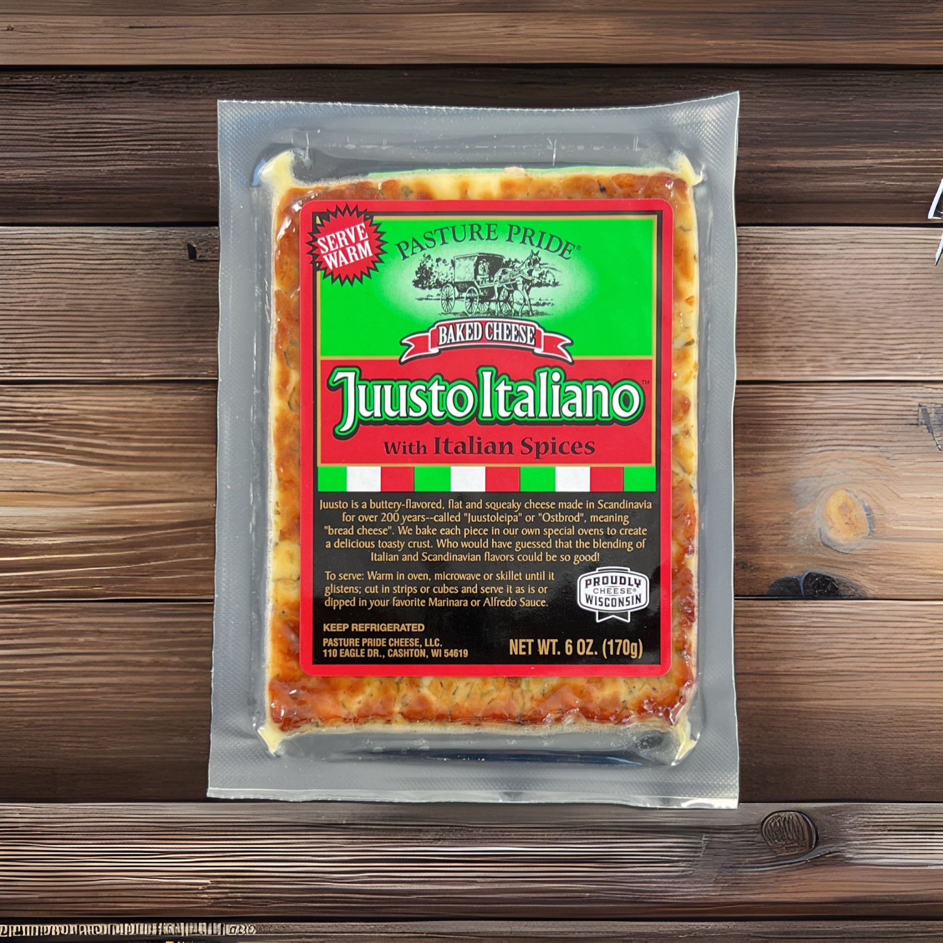 Italian Juusto Baked Cheese | Pasture Pride Cheese
